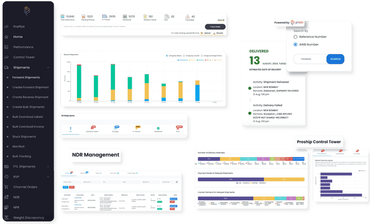 Prozo | Proship - Logistics Platform